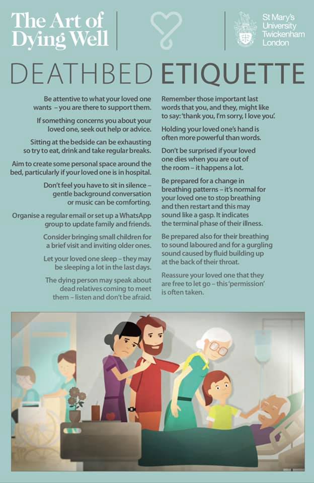 Some ‘death-bed’ etiquette worth reading – Upper Pontiac Parishes